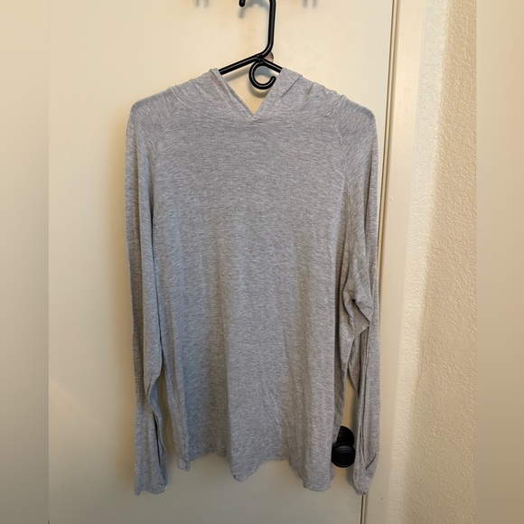 Hanes | Tops | Hanes Light Gray Hoodie | Poshmark